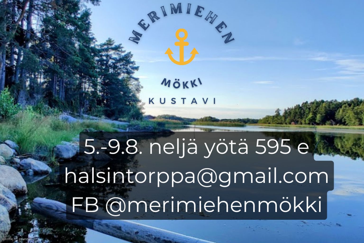 30 m² Vapaakarintie, Kustavi, 23360 Kustavi Mökki tai huvila Yksiö ...