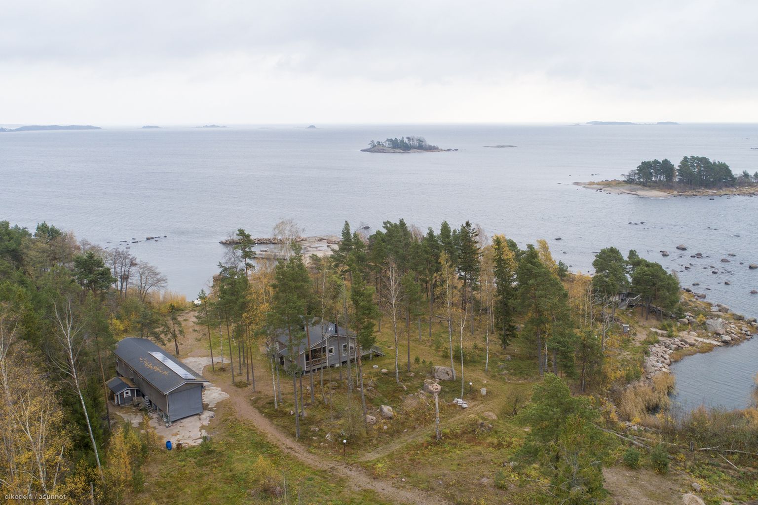 305,5 m² Tammion saari, 49840 Hamina Mökki tai huvila myynnissä ...