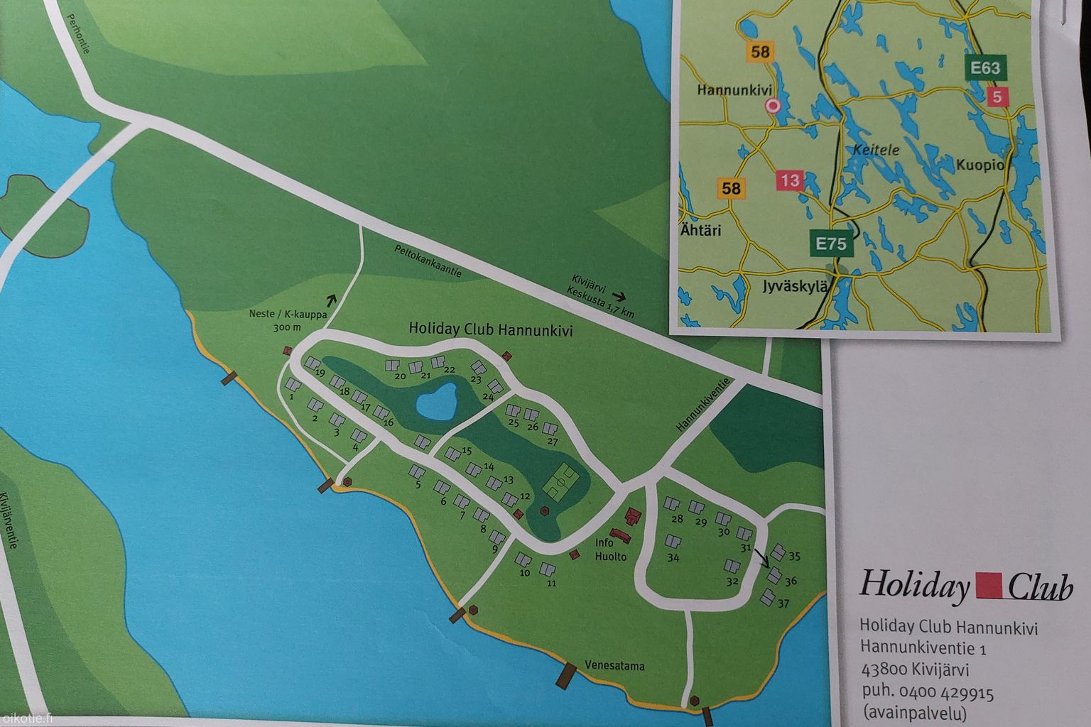 87 m² Hannunkiventie 1, 43800 Kivijärvi Lomaosake Kaksio myynnissä ...