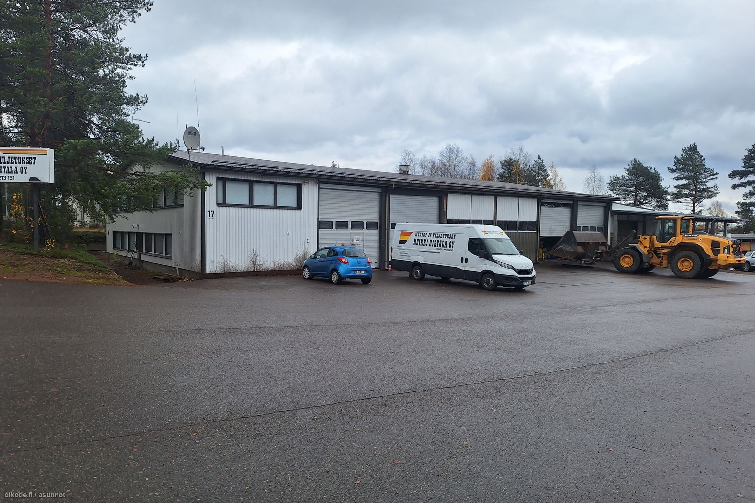 800 m² Tehontie 17, 45200 Kouvola Tuotantotila myynnissä - Oikotie 23826289