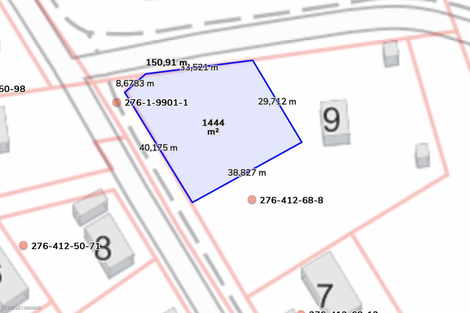 1 372 m² Höytiäisentie 9 9, 81100 Kontiolahti Omakotitalotontti myynnissä - Oikotie 16949845