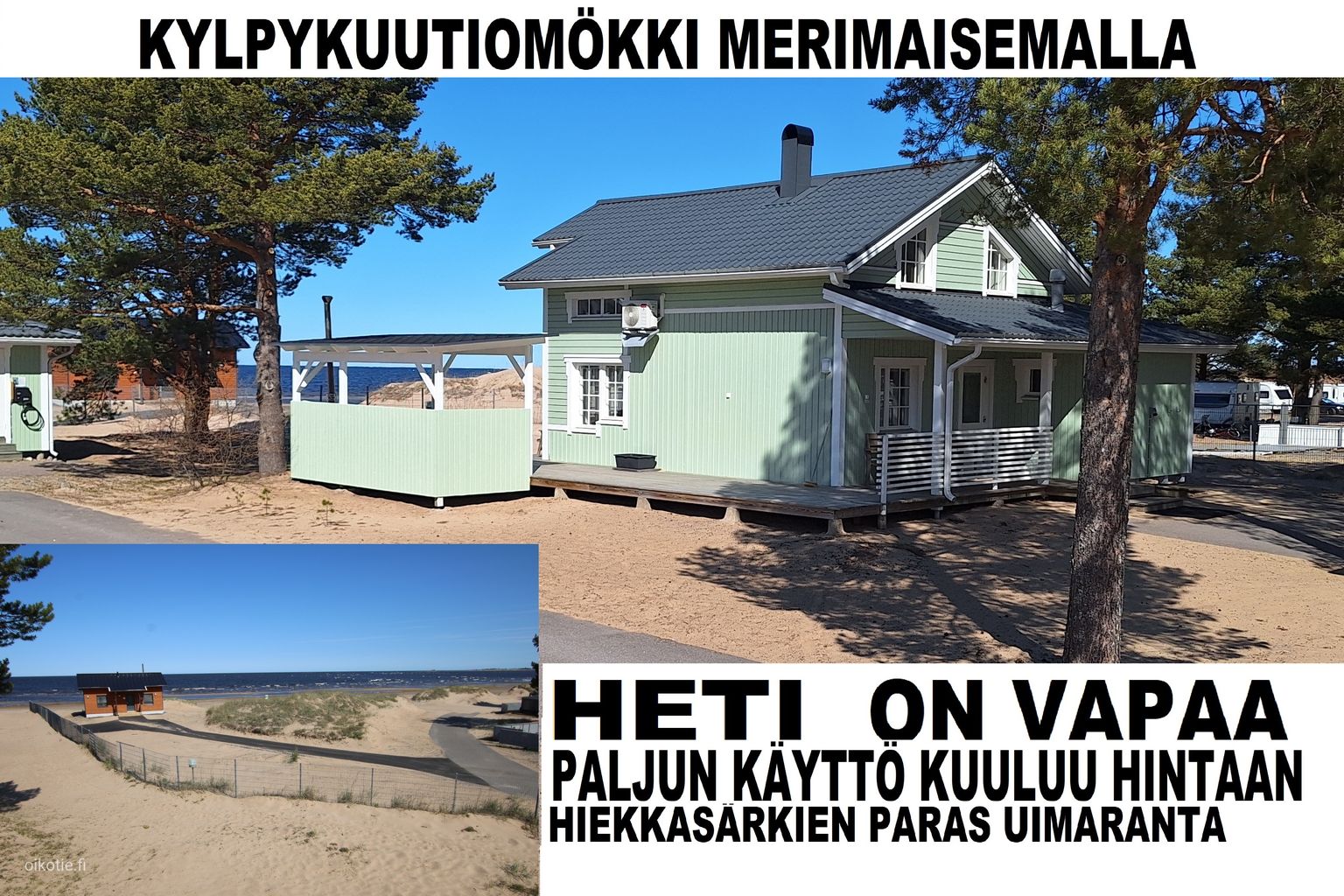 94 m² Leirikuja 34, 85100 Kalajoki Mökki tai huvila 5h vuokrattavana ...