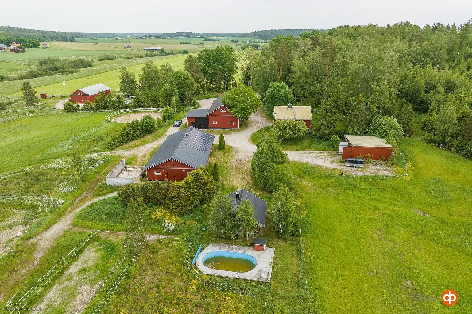 3,76 ha Vanha Turuntie 965, 25240 Salo Maatila 3h myynnissä - Oikotie ...