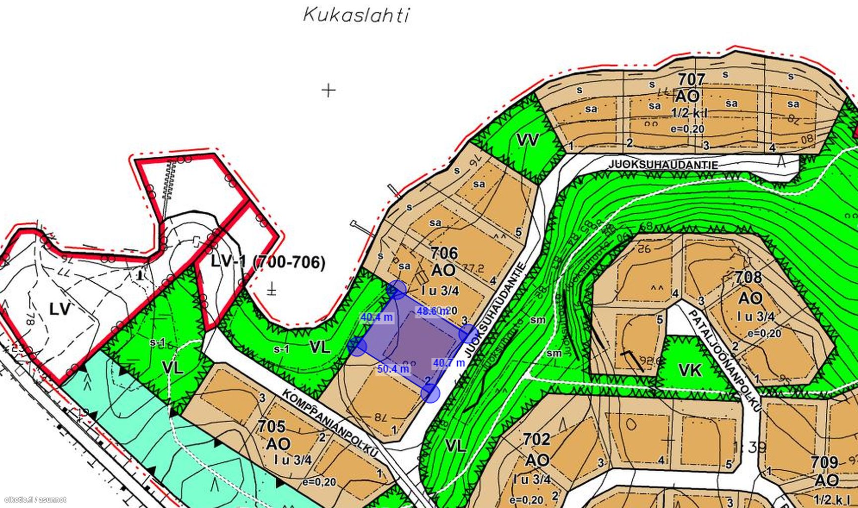 2 010 m² Juoksuhaudantie 7, Luumäki Taavetti, 54500 Luumäki ...