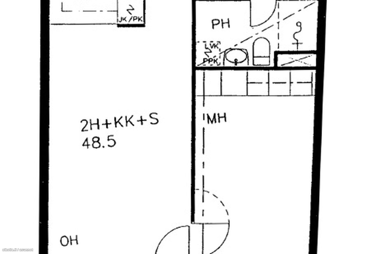48,5 m² Aallonmerkki 4, 02320 Espoo Kerrostalo Kaksio myynnissä ...