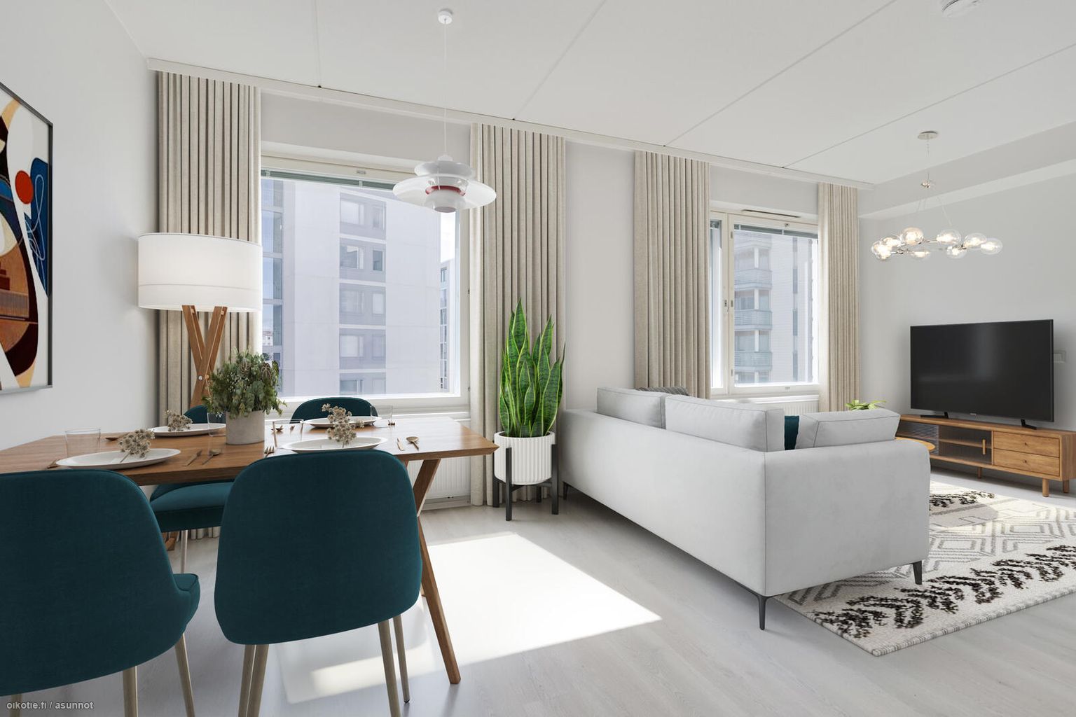 59 m² ANNA SAHLSTÉNIN KATU 10 B, 02600 Espoo Kerrostalo 3h ...