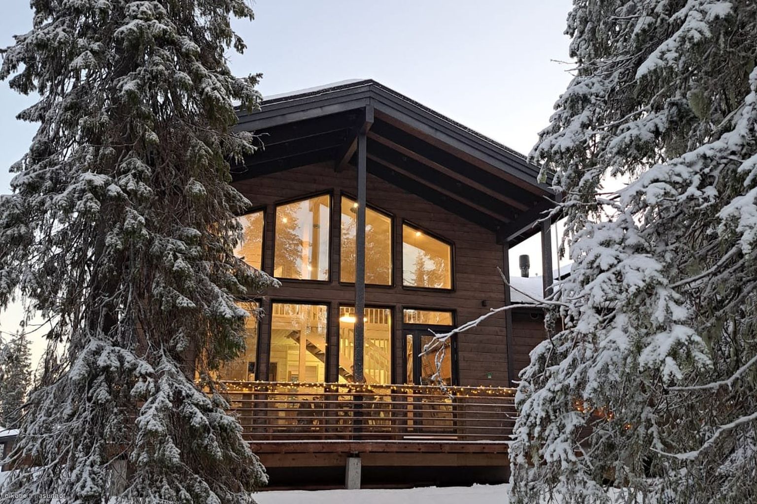 100 m² Hiihtäjäntie 16, 93830 Kuusamo Paritalo 4h vuokrattavana ...